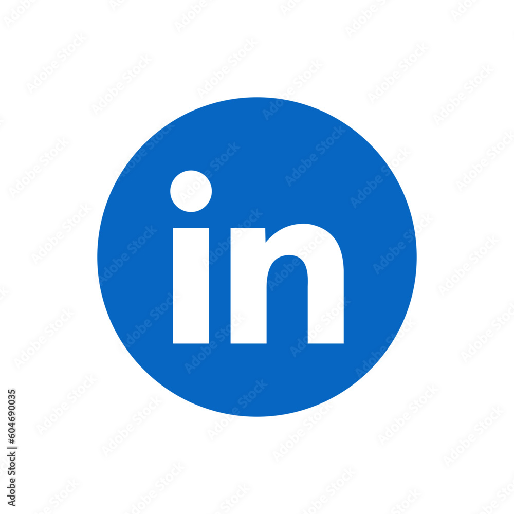 เวกเตอร์ Stock linkedin logo. linkedin icon , social media icons ...