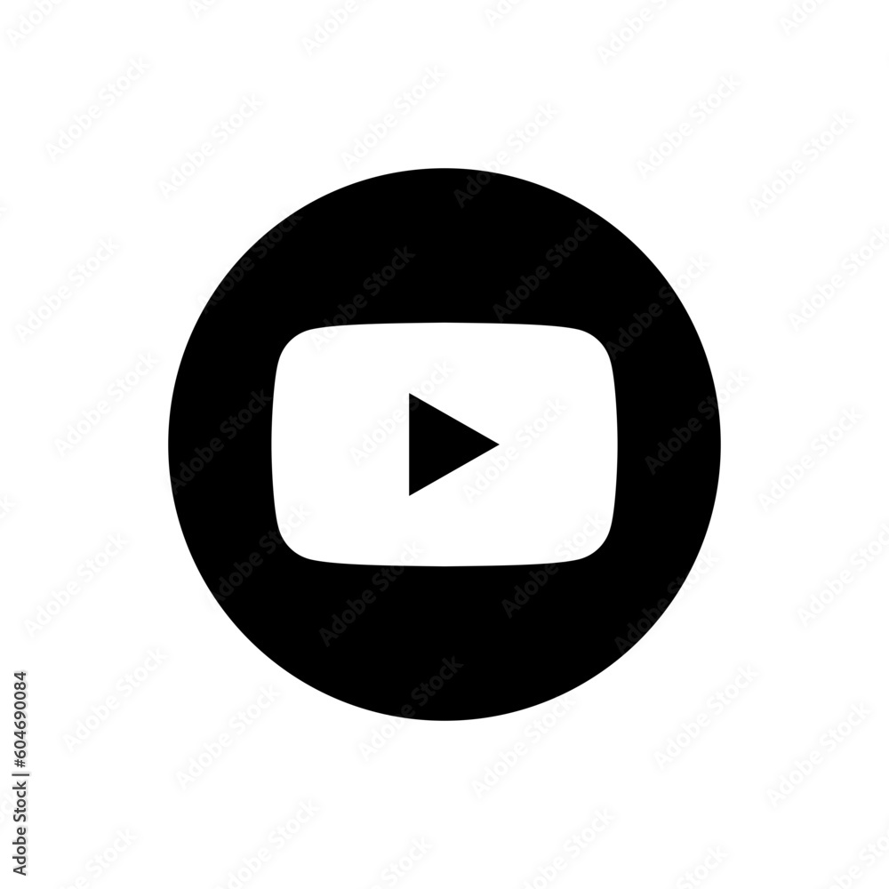 youtube logo. youtube icon , social media icons. social media and ...