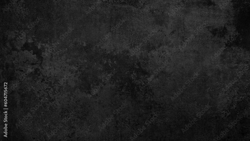 Abstract Black wall texture for pattern background. wide panorama ...