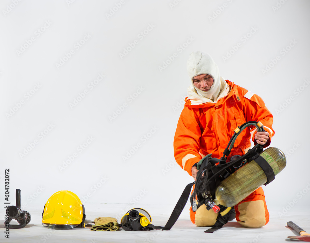 As a firefighter prepares to engage in firefighting operations he may ...