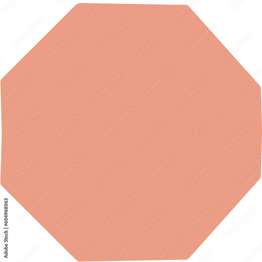 geometric octagon vector editable Stock Vector | Adobe Stock