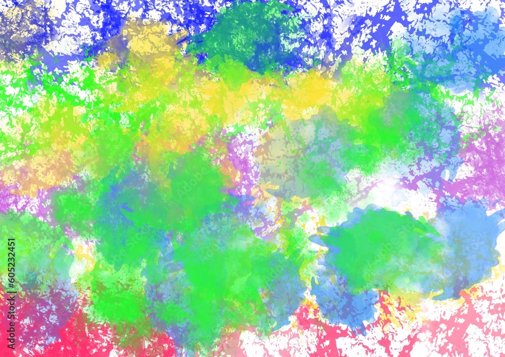 bstract watercolor art, Colorful Art Background, watercolor splatter ...
