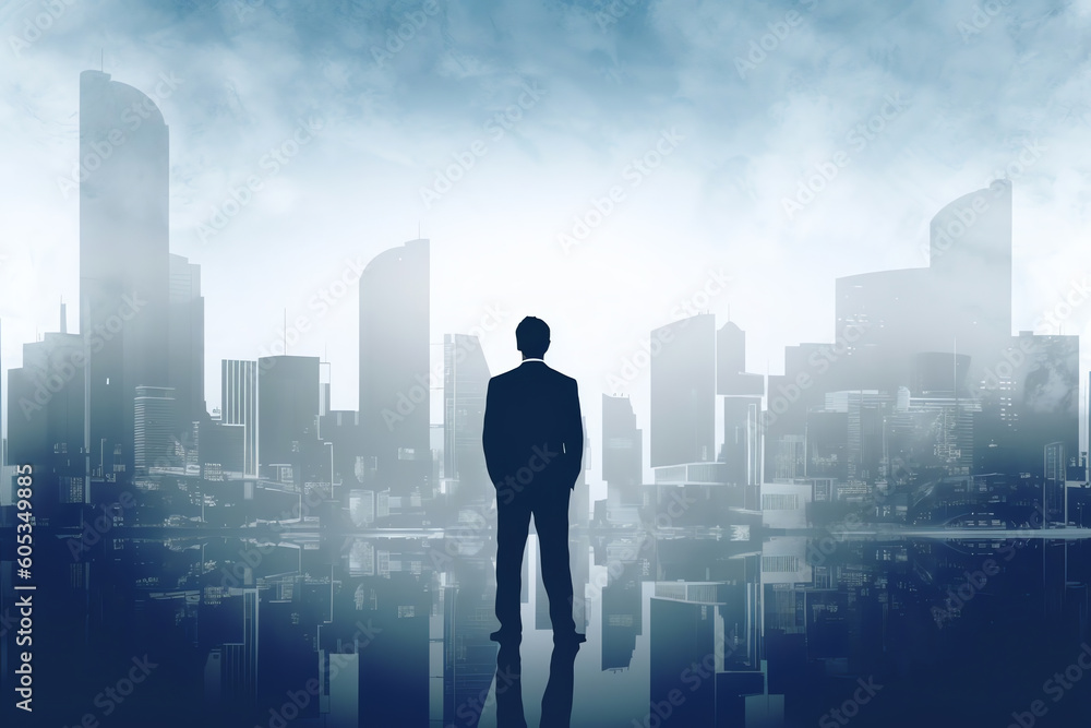 AI Generated: Professional Banner Background Reflecting Company's ...