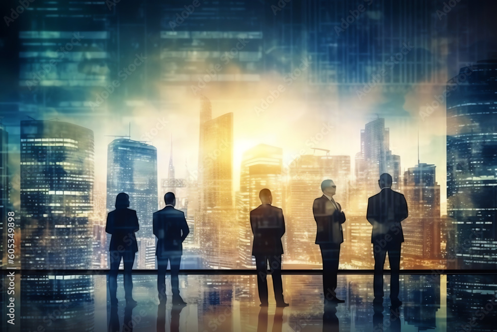 AI Generated: Professional Banner Background Reflecting Company's ...