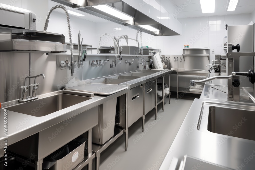 high-volume kitchen workflow with rigorous and consistent standards of ...