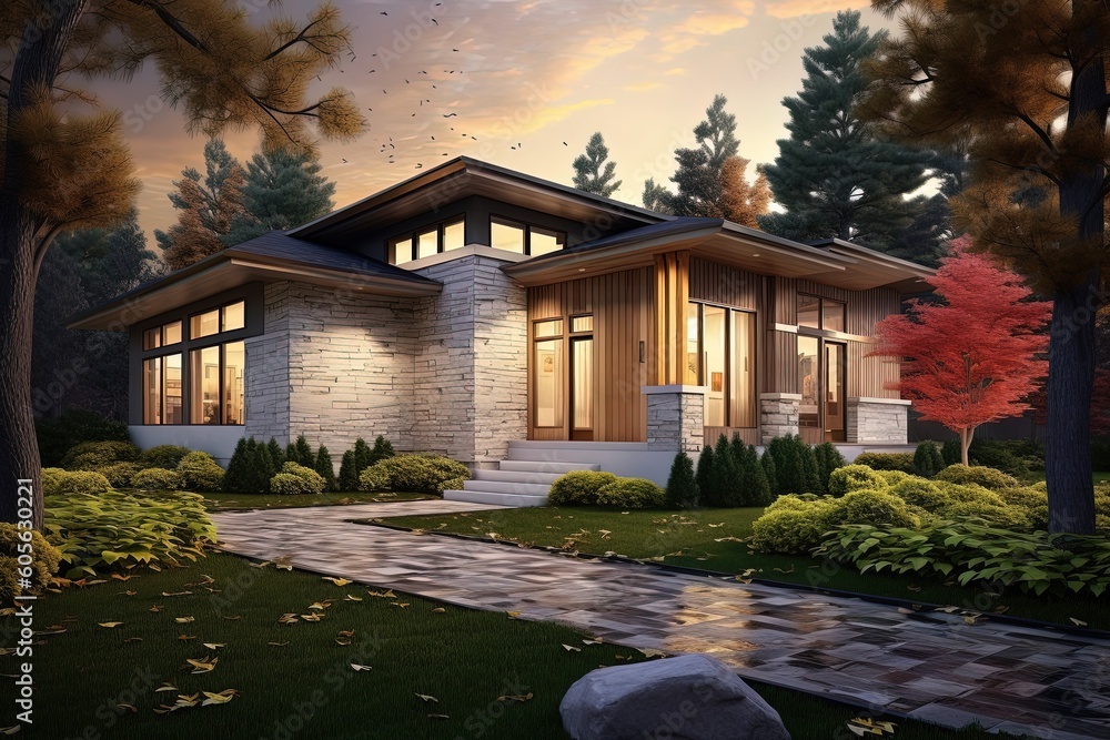 Newly Developed Cosmopolitan Home with Avant-Garde Layout and Natural ...