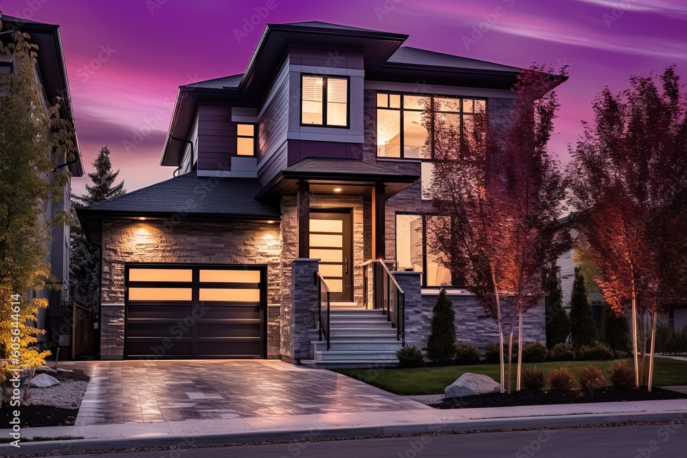 Cutting-Edge Features Meet Progressive Design: A Brand New House with ...