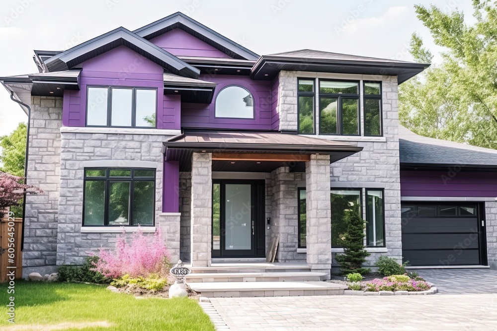 Cutting-Edge Features in a Progressive New House with a Single Car ...