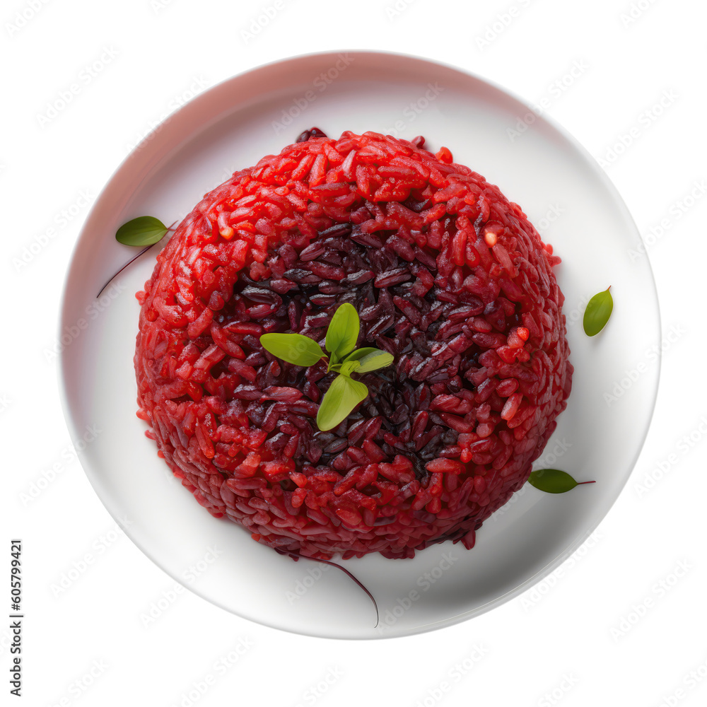 Ilustración de Stock Xoi Gac Red Sticky Rice, Vietnamese Cuisine ...