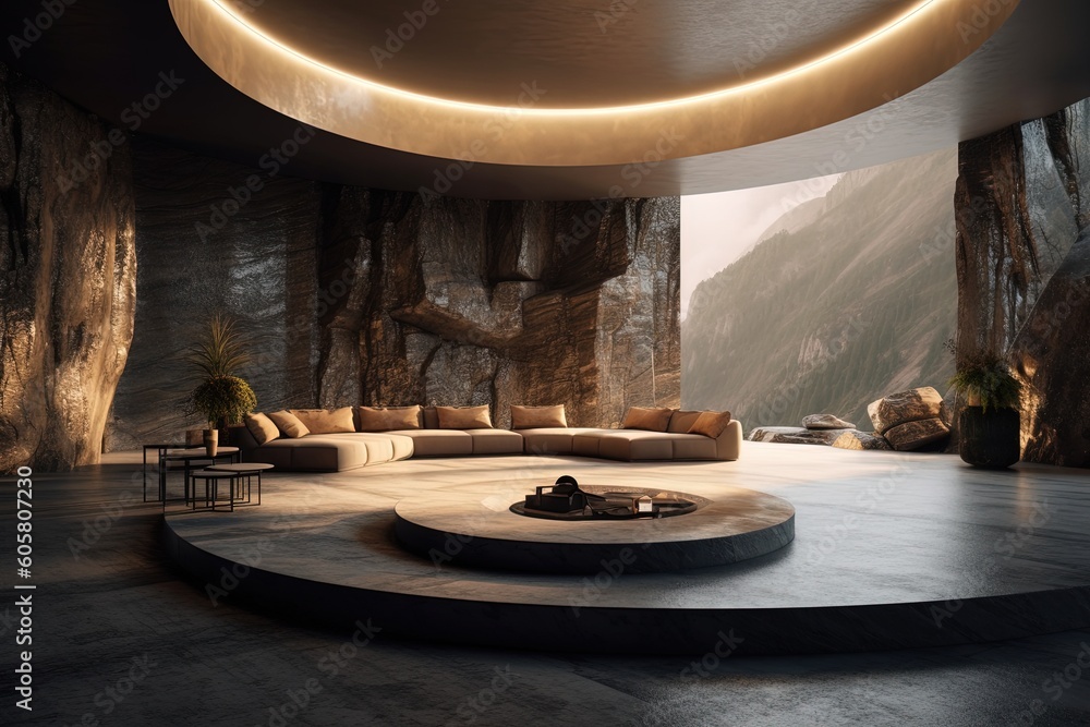 Step into the epitome of modern living with this beautiful amphitheater ...
