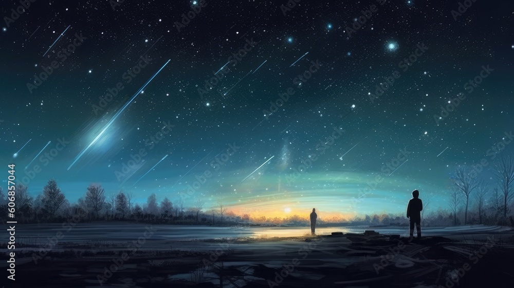 Astronomical impacts: Illustrations depict obscured views of stars and ...