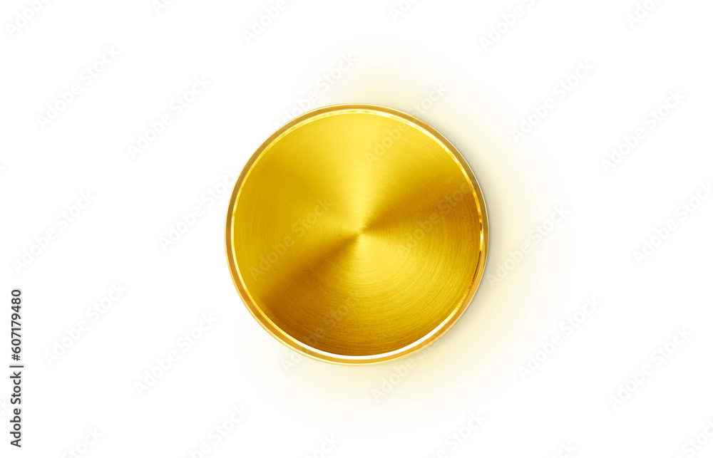 gold coin top view laying PNG transparent Stock Photo | Adobe Stock
