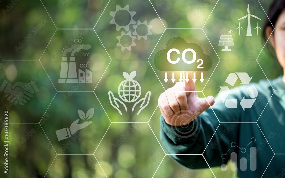 Developing sustainable CO2 concepts and low reduce CO2 emissions and ...