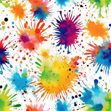 Colorful Blotch Art Free Stock Photo - Public Domain Pictures
