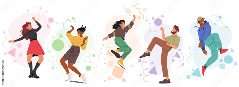 Characters Intriguingly Contorted, People Strike An Unusual Poses ...