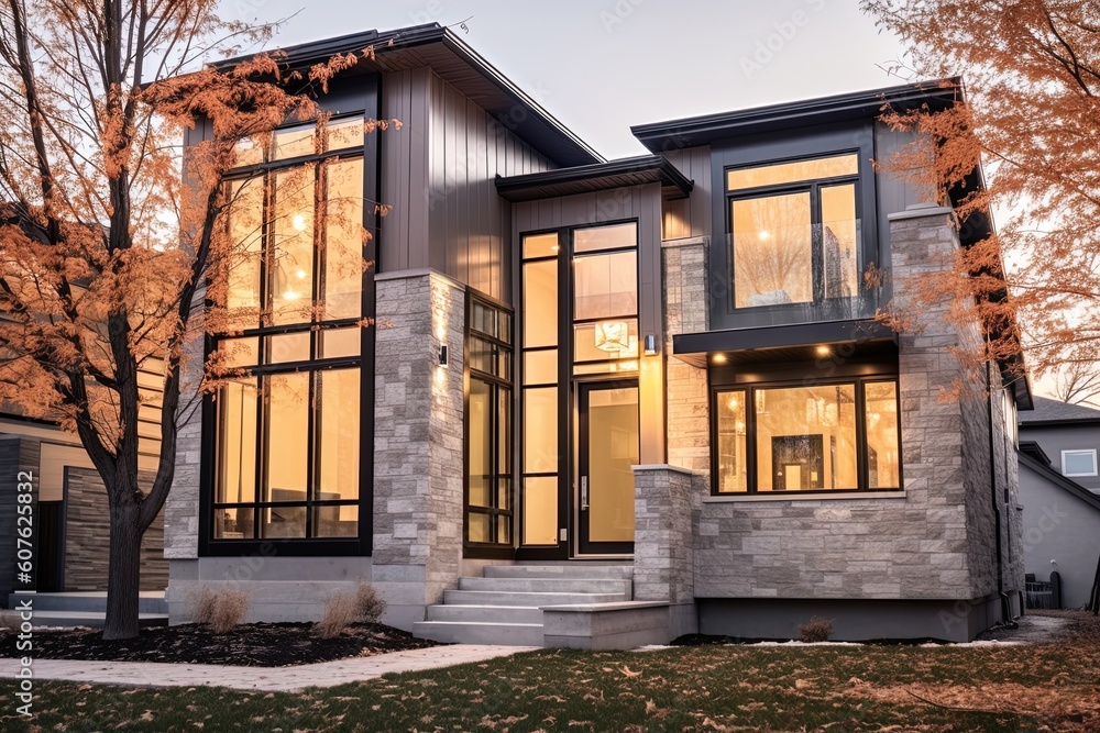 Cutting-Edge Features & Natural Stone Cladding Showcase Prestigious ...