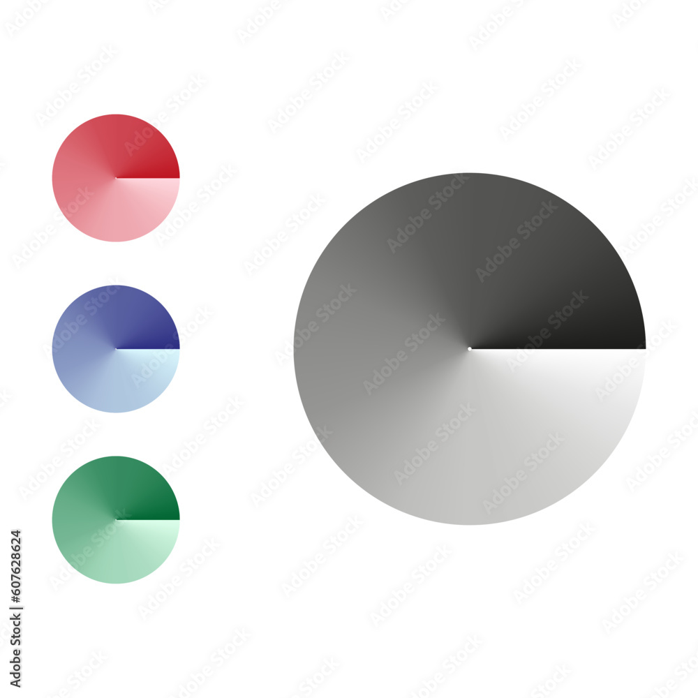 RGB color wheel spectrum selector picker. RGB palette logo. Color ...