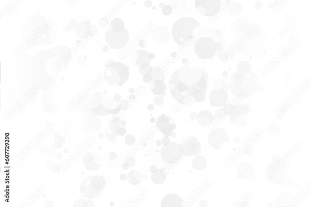 Light bokeh background. Simple gray backdrop. Vector illustration Stock ...