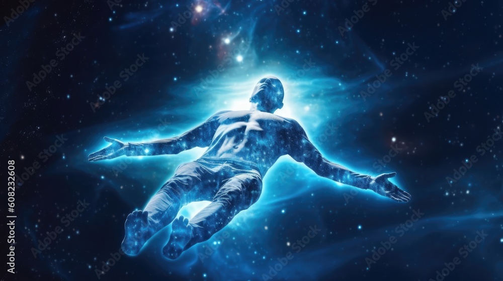 Through astral travel, one's consciousness navigates the boundless ...