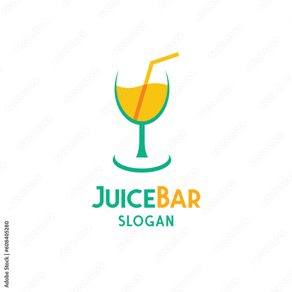 Fresh juice glass logo design, health, lime, citrus, juicy, orange ...