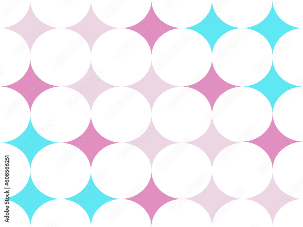 patron de circunferencias blancas con colores de la bandera transgénero ...