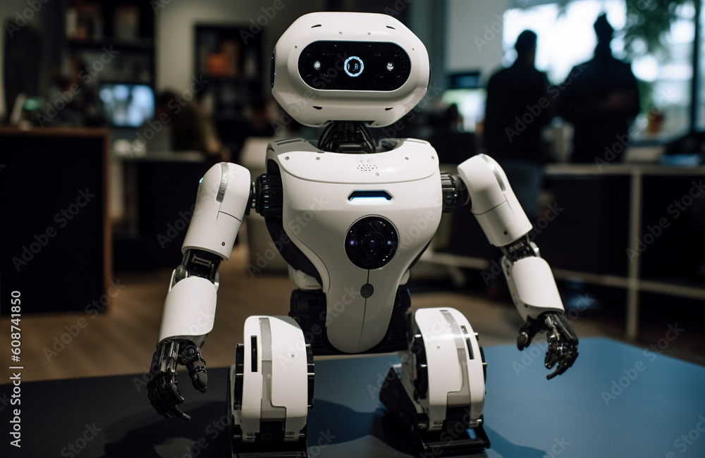 Illustration Stock Embracing the AI Renaissance: A Vision of a Future ...