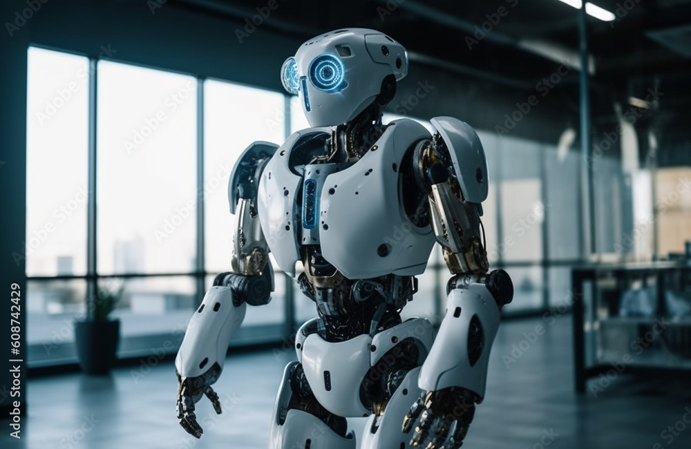 Ilustrace Embracing the AI Renaissance: A Vision of a Future Imbued ...