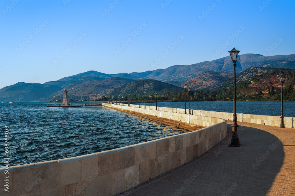 Photo Stock 1813 stone-built water-surrounded obelisk next to De Bosset ...