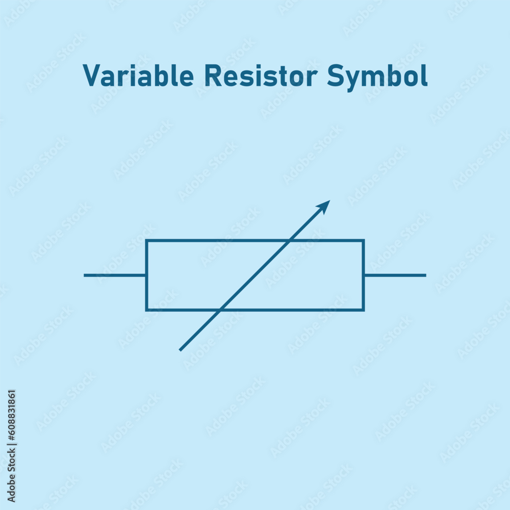 Schematic Symbol Of Variable Resistor In Circuit Physics Resources For