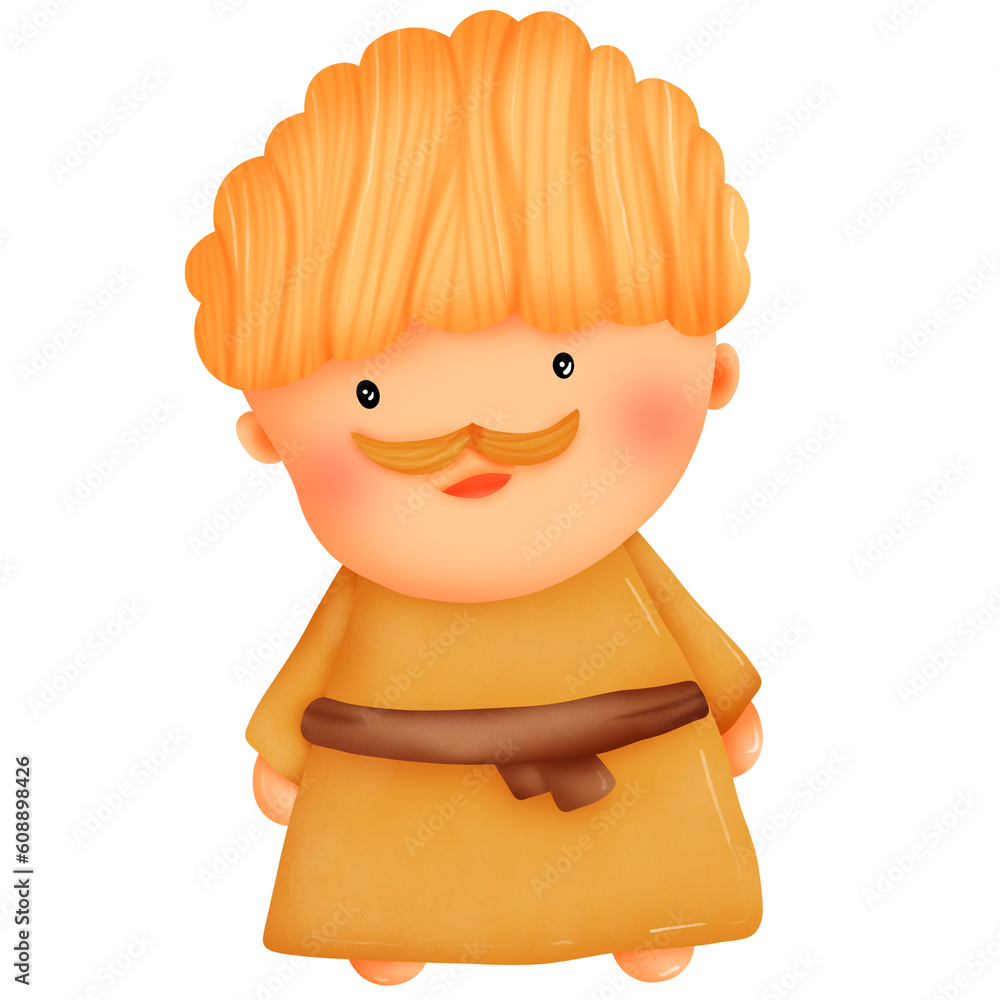 Jonah and the whale cartoon character clipart.watercolor bible story ...