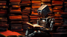 Robot Reading Information Free Stock Photo - Public Domain Pictures