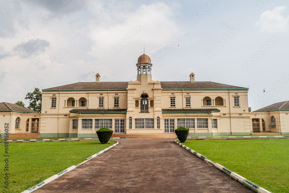 Royal Palace of the King of Buganda in Kampala, Uganda Stock Photo ...