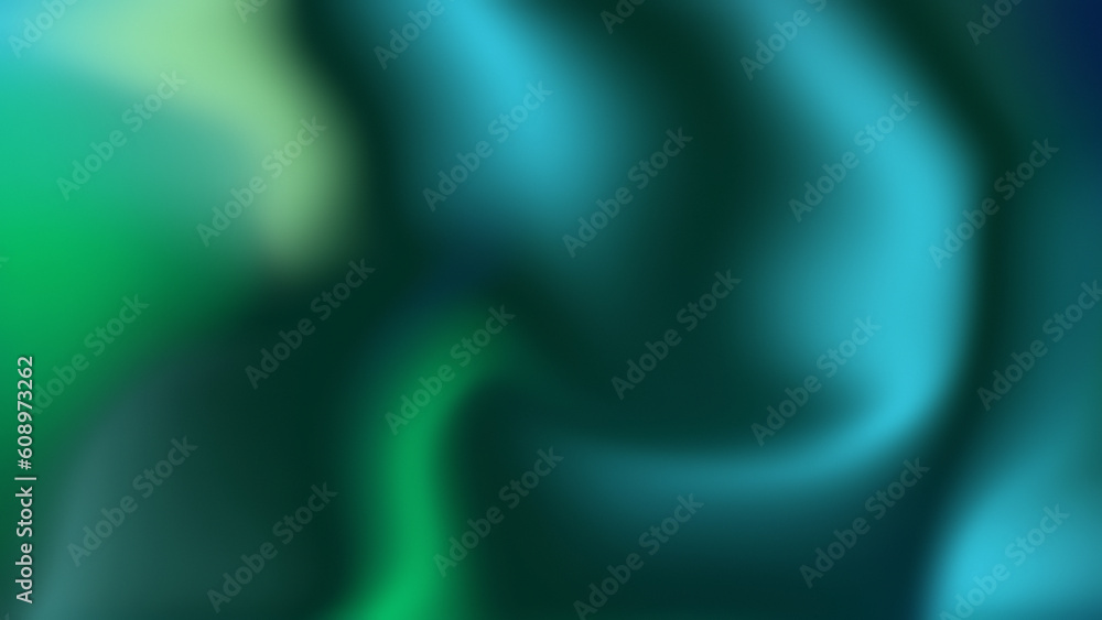 Abstract green and turquoise gradient background for web. Animated ...