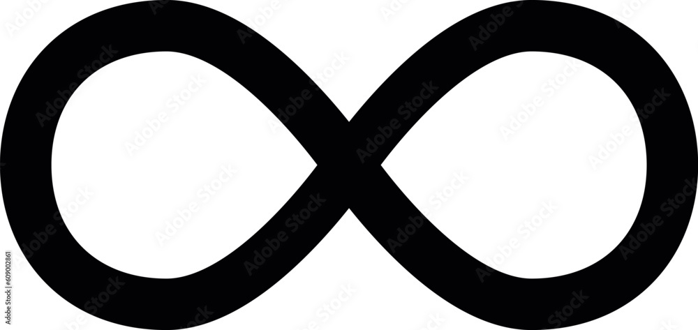 Infinity Symbol SVG Cut File for Cricut and Silhouette, EPS Vector, PNG ...