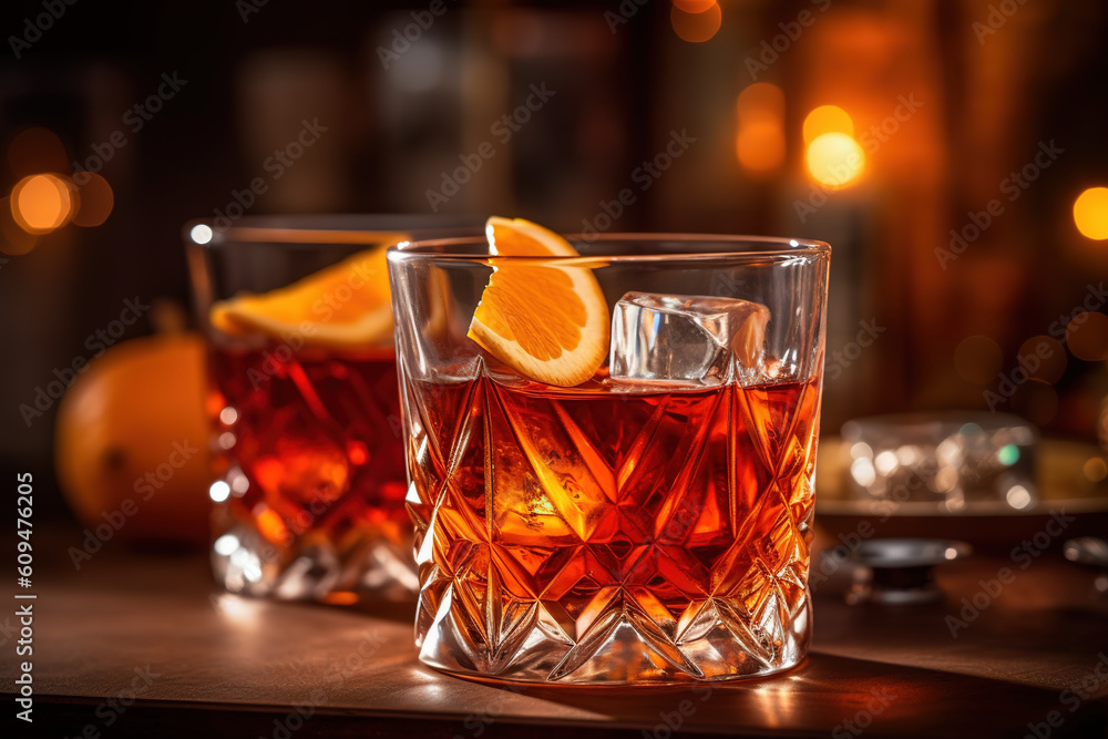 Negroni is a classic and sophisticated cocktail made with equal parts ...