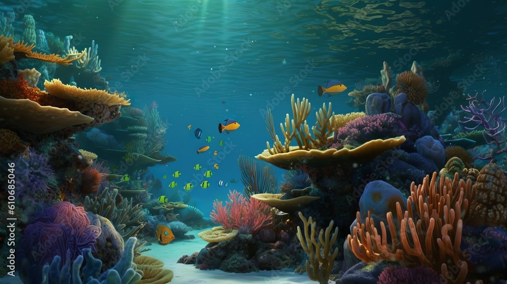 Immerse yourself in the mesmerizing beauty of coral reefs with ultra ...
