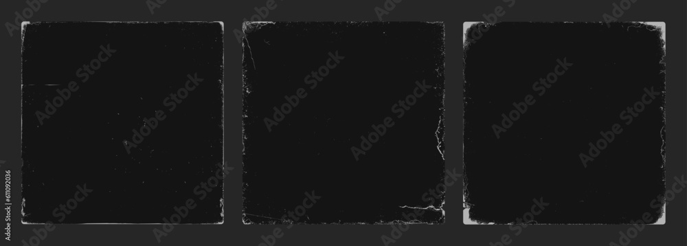 Paper texture for album cover, with worn edges, damage - scratches ...