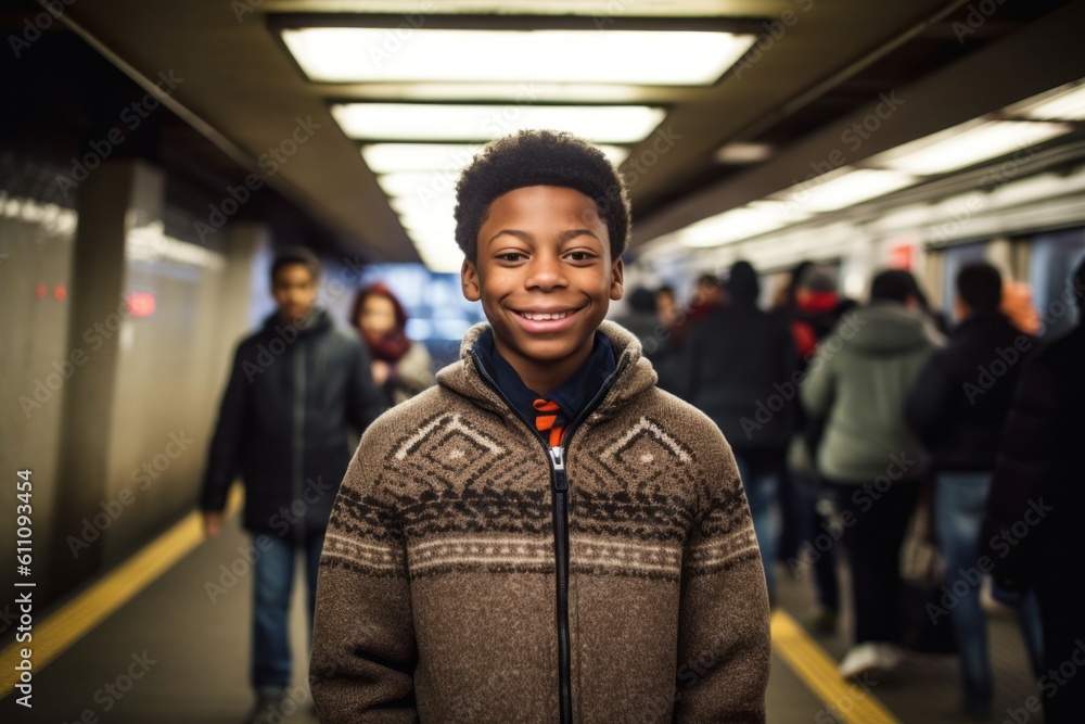 Medium shot portrait photography of a glad boy in his 30s wearing a ...