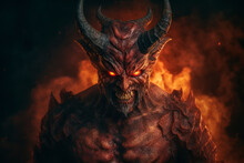 Devil In Hell Free Stock Photo - Public Domain Pictures