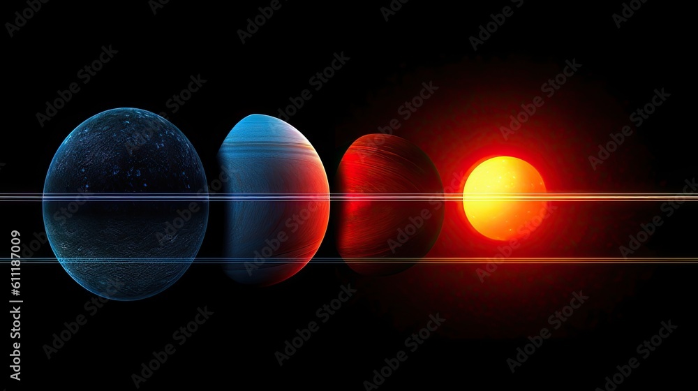 Solar system planets, Planets from another star system, sun and star ...