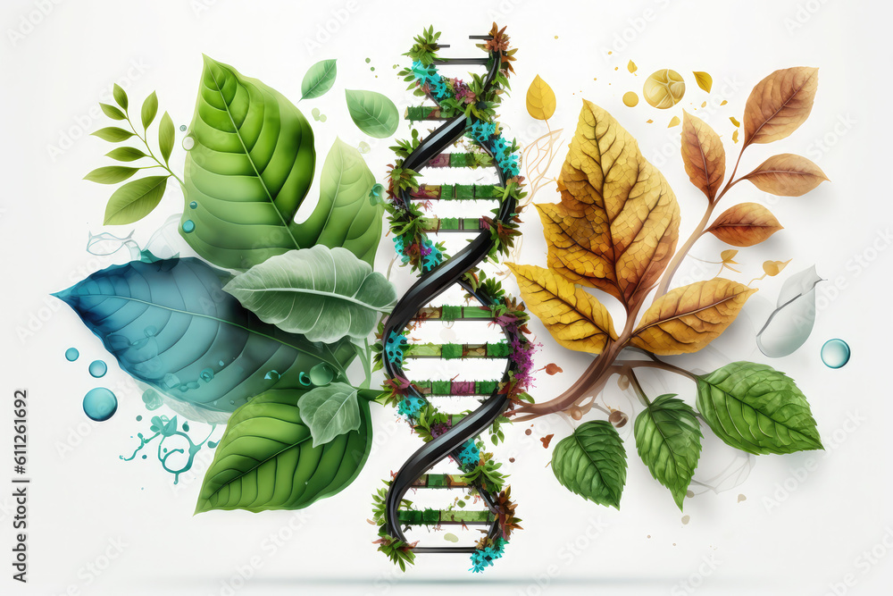 ภาพประกอบ Stock Biology laboratory nature and science, plant and ...
