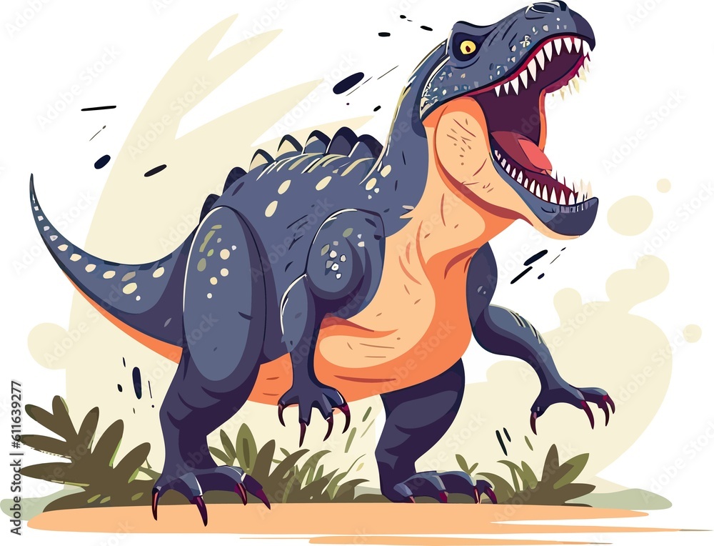 tyrannosaurus rex dinosaur, Tyrannosaurus dino. T-rex dinosaur, ancient ...