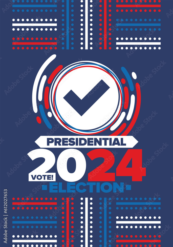 Presidential Election 2024 in United States. Vote day, November 5. US ...