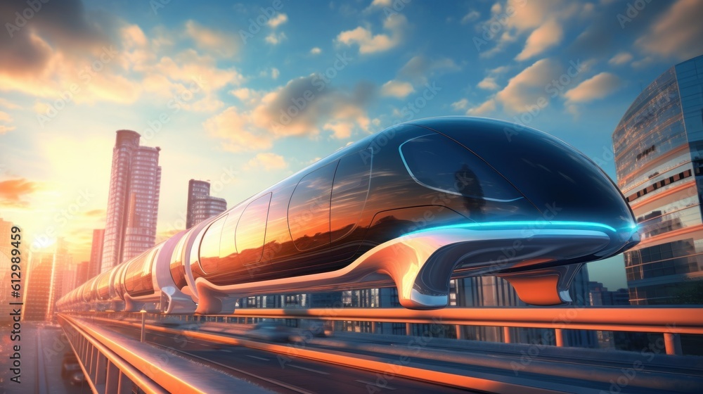 Concept for a revolutionary mode of transportation, such as a flying ...