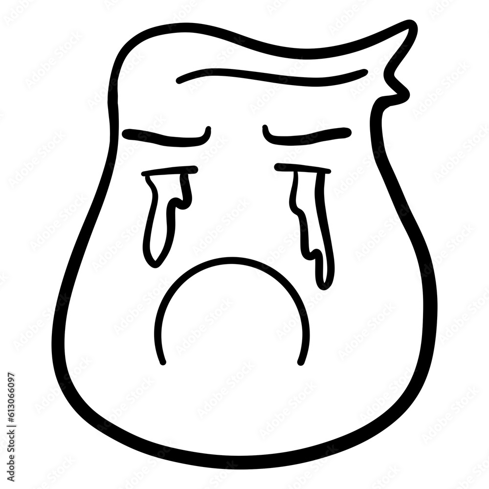 emotion, cry, tear, person, face, sad, feelings, facial, isolated ...