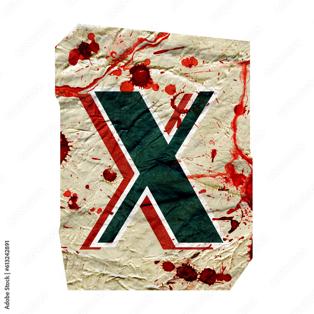 Cut out ransom alphabet letter. Blackmail Ransom Kidnapper Anonymous ...