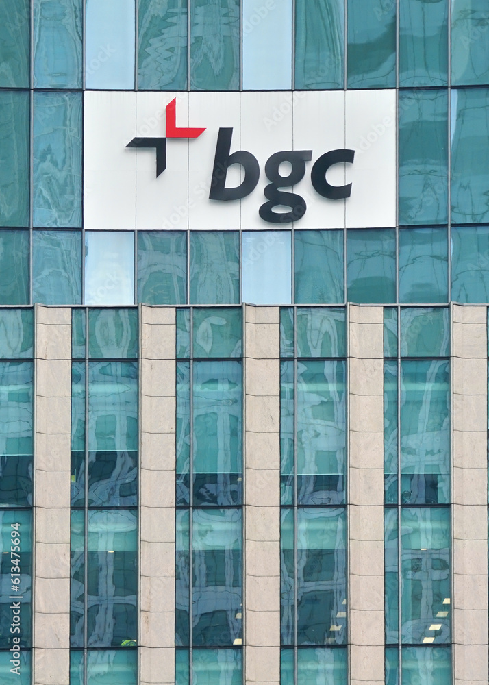 London, United Kingdom - May 18, 2023: BGC Partners company logo on ...