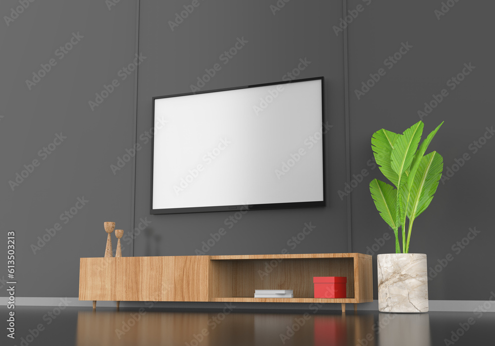 Blank TV screen template for any kind of commercial advertisement etc ...