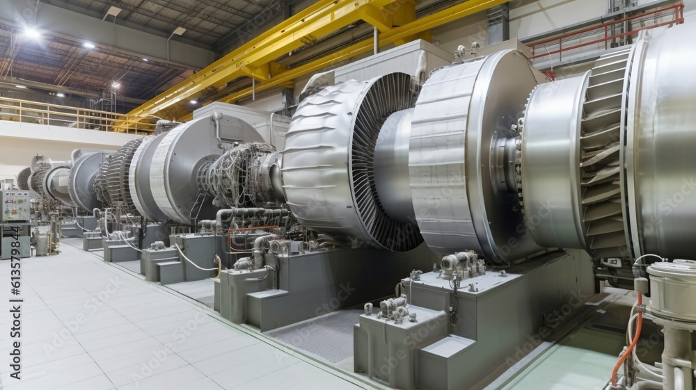 gas turbine electrical power plants, electric plants turbine generator ...