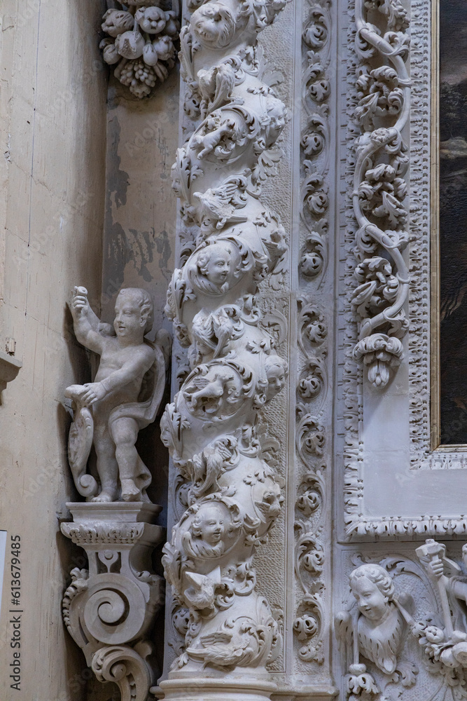 Four of the most beautiful churches in Lecce: Cathedral, Santa Croce ...